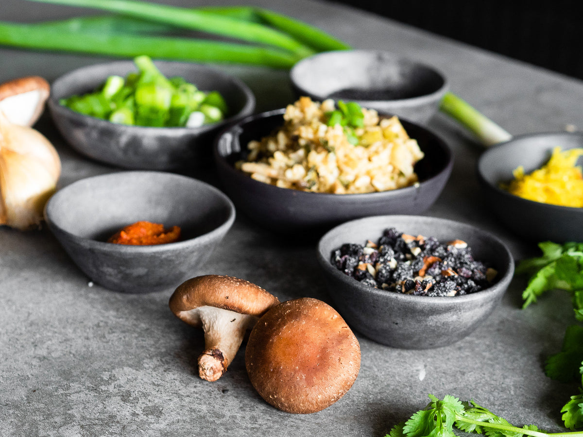Brown Rice Congee with Shitake Mushrooms — Santos Organics