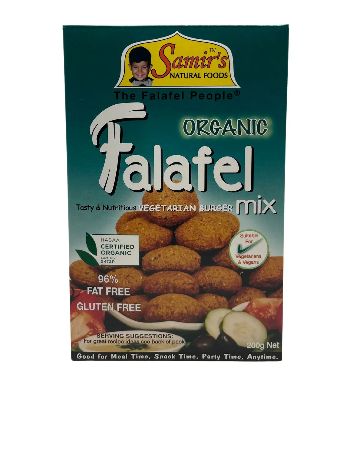 Organic Falafel Mix 200g - Samir's Natural Food — Santos Organics